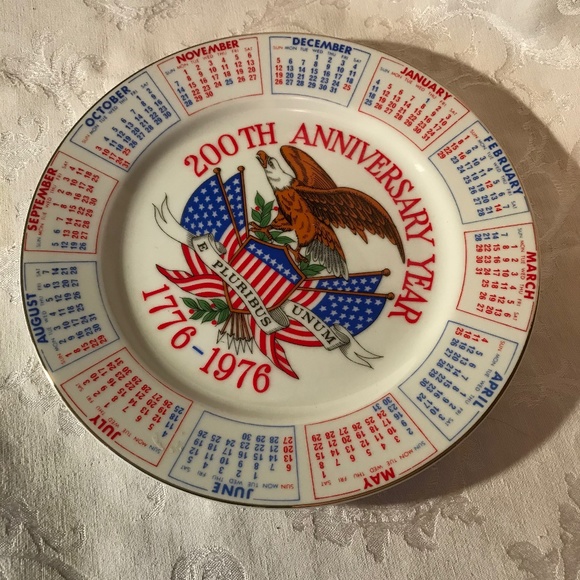 Accents | Vintage 1976 Bicentennial Commerative Plate | Poshmark